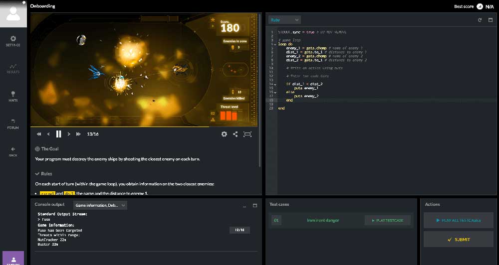 แนะนำ 10 เว็บไซต์เพื่อการเขียนโปรแกรม ให้สนุกเหมือนเล่นเกมส์